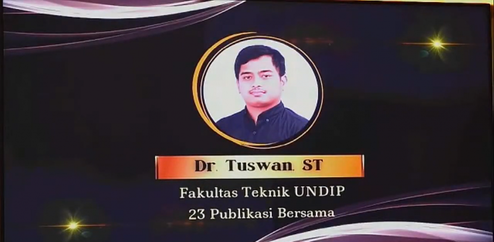 Dr. Tuswan, UNDIP Naval Architecture Lecturer, Wins 2024 BRIN Top ...
